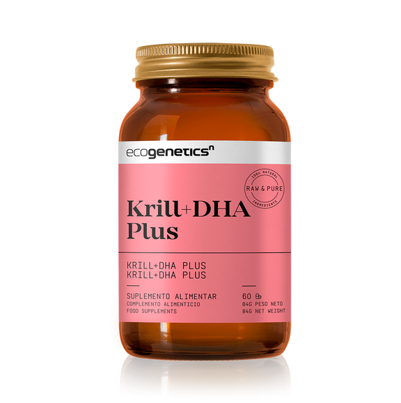 KRILL + DHA PLUS – 60 Cáp. – ECOGENETICS – Genescare