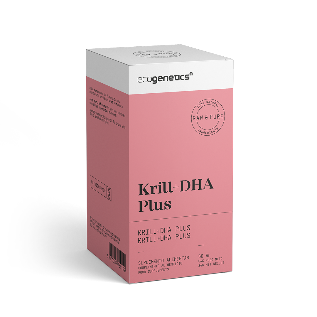 KRILL + DHA PLUS – 60 Cáp. – ECOGENETICS – Genescare