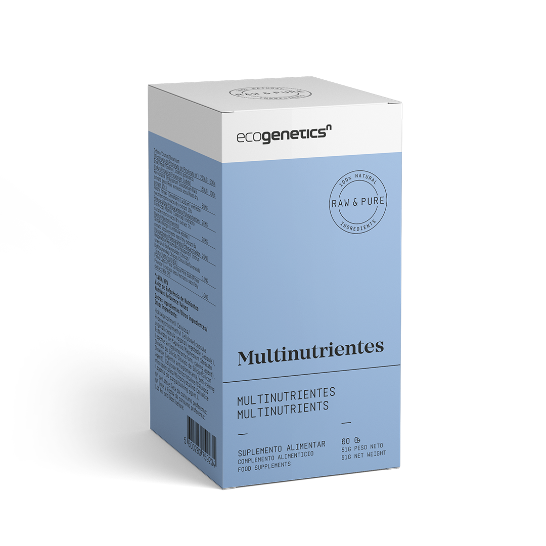 MULTINUTRIENTES – 60 CÁPSULAS – ECOGENETICS – Genescare