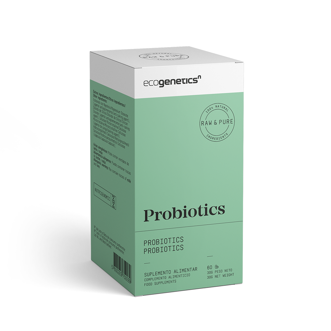 PROBIOTICO - 60 cáp. - Ecogenetics – Genescare